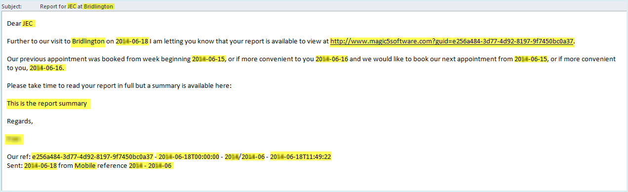 Create e-mail templates