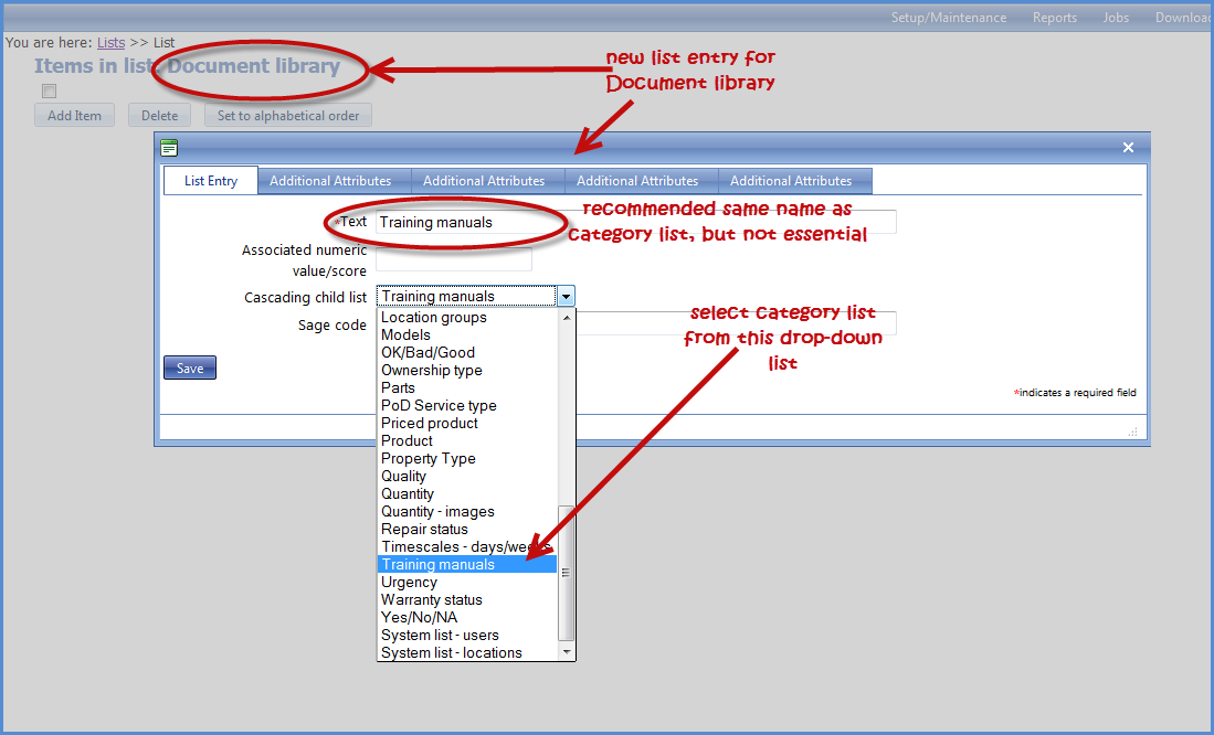 Create document library